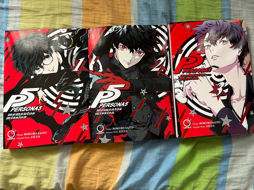 Persona 5 Mementos Mission Volume 1-3, Hobbies & Toys, Books ...