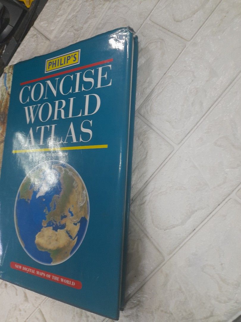 Philips Concise World Atlas (sixth edition), Hobbies & Toys, Books ...