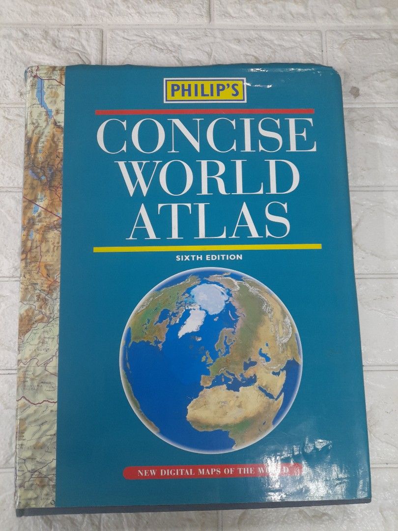 Philips Concise World Atlas (sixth edition), Hobbies & Toys, Books ...