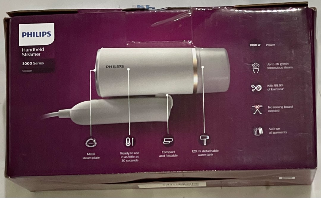 Philips Handheld Steamer 3000 series, TV & Home Appliances, Irons ...
