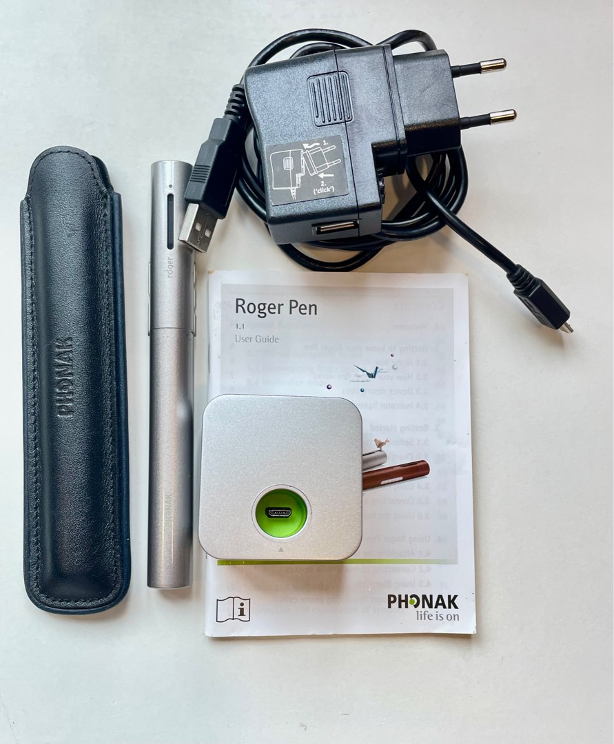 Phonak Roger pen 1.1, Audio, Microphones on Carousell