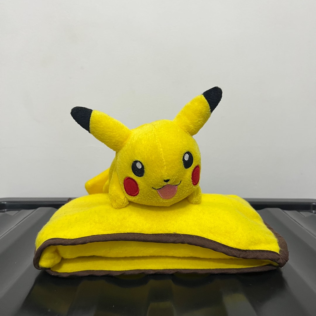 Pikachu Throw Blanket Pokemon Center, Hobbies & Toys, Toys & Games on ...