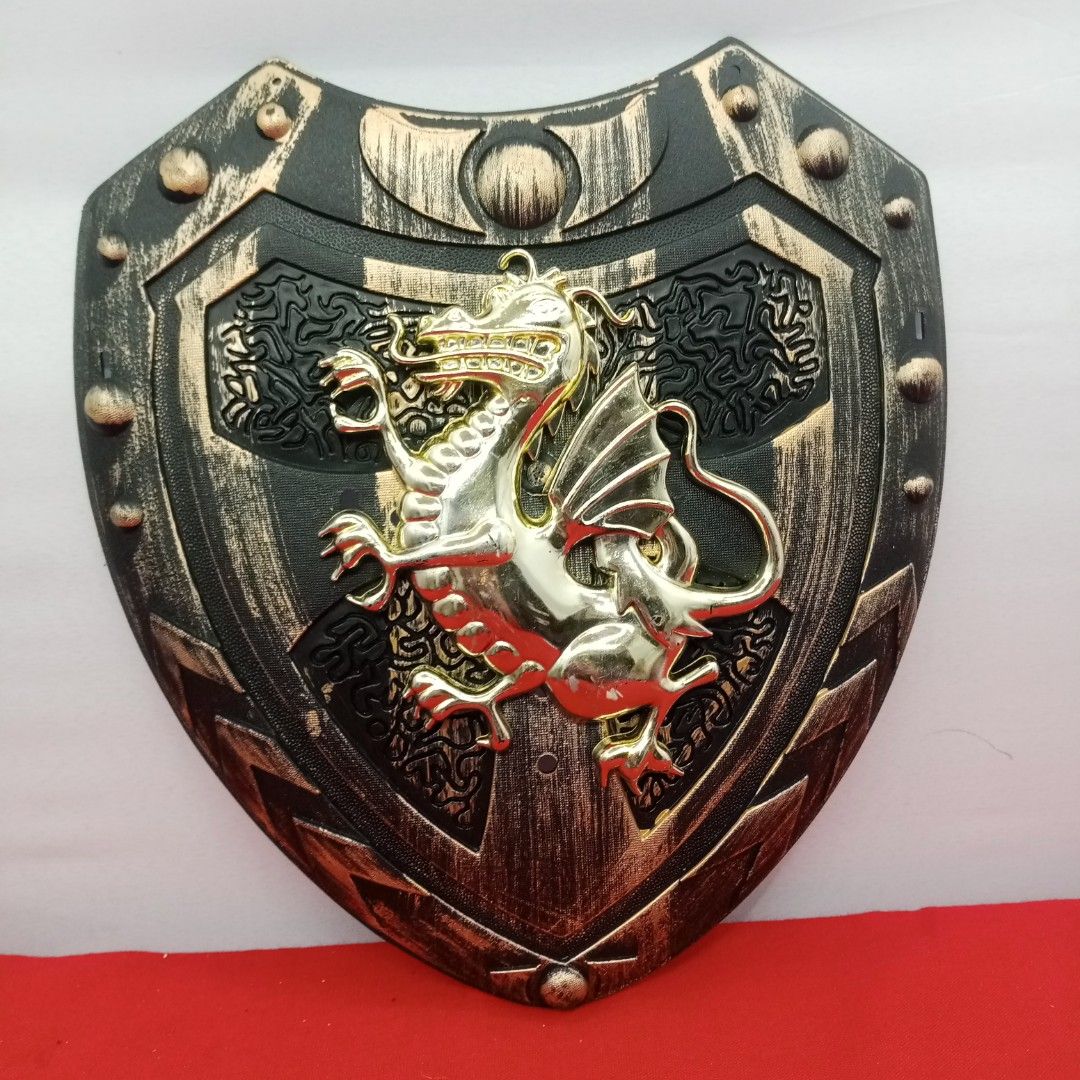 Plastic armor and Shield costume for kids for 195 each *Y24D, Hobbies ...