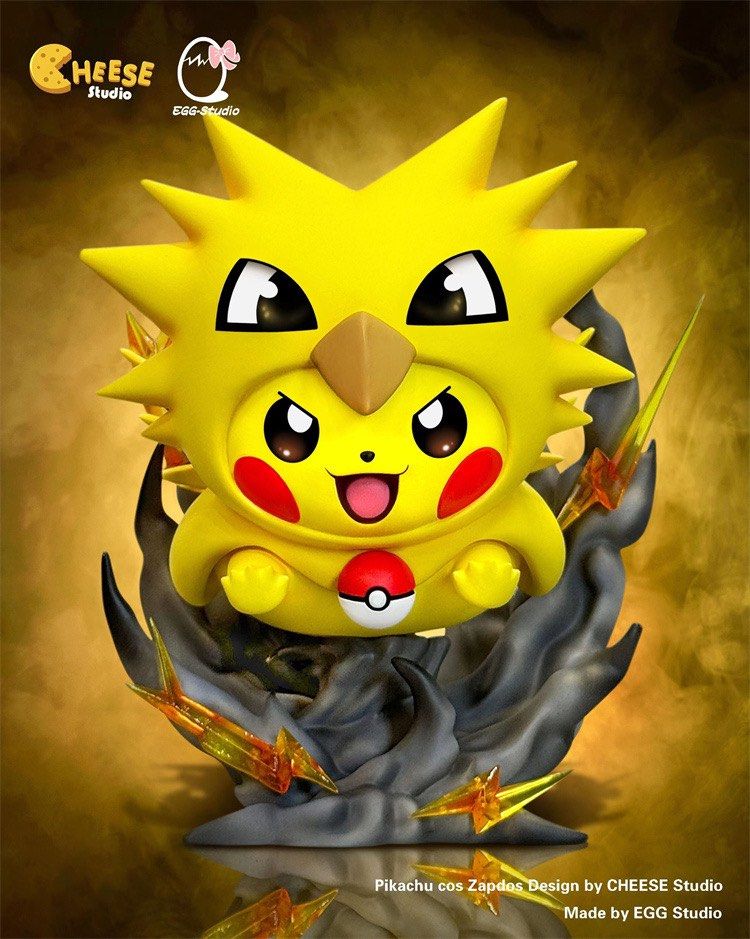 [PO] Cheese x Egg Studio - Pokemon Legendary Birds Moltres Zapdos ...