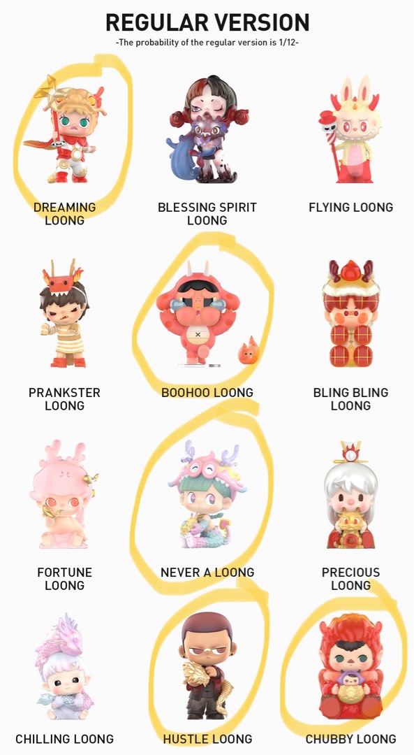 Popmart - Loong presents the treasure, Hobbies & Toys, Toys & Games on ...