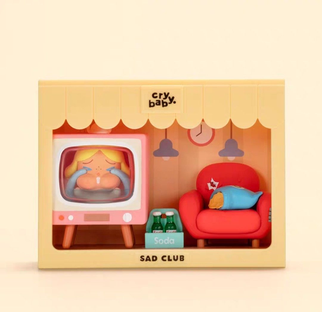 [INSTOCK] POPMART CRYBABY SAD CLUB SECRET A SAD SHOW, Hobbies & Toys ...