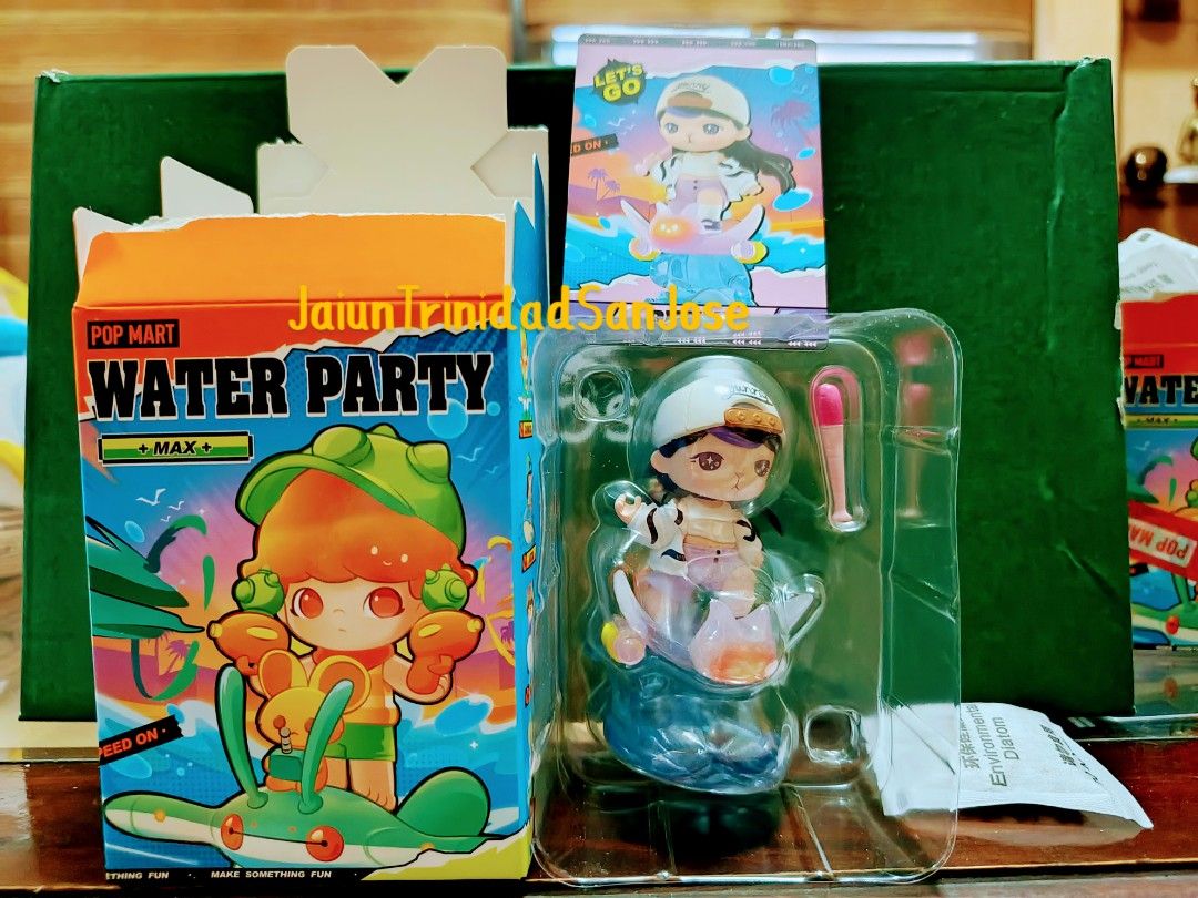 Popmart Water Party (Bunny), Hobbies & Toys, Toys & Games on Carousell