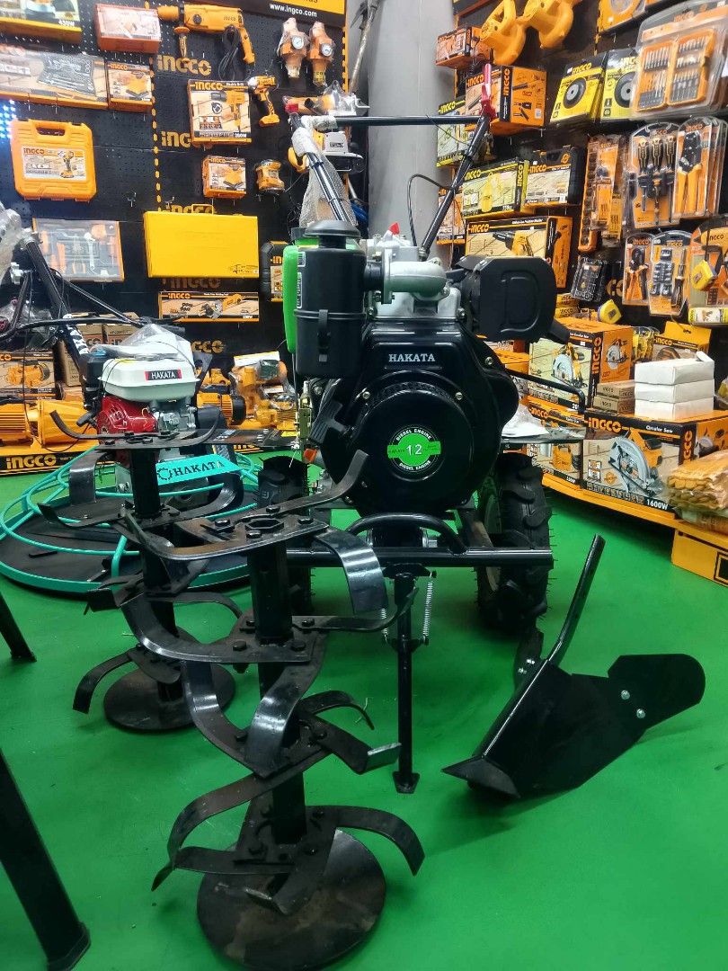 Power tiller, Commercial & Industrial, Construction Tools & Equipment ...