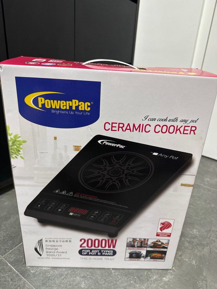 PowerPac Ceramic Cooker, TV & Home Appliances, Kitchen Appliances ...