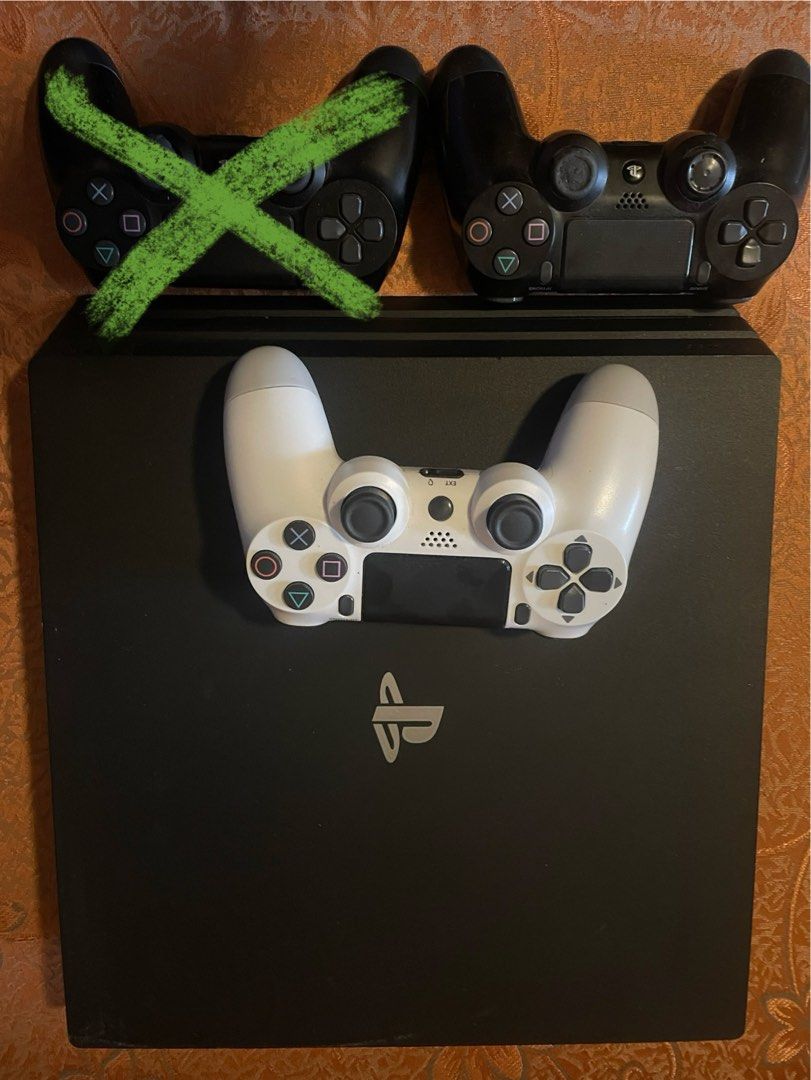 PS4 Pro 1TB with 9 games and 2 DS4, Video Gaming, Video Game Consoles ...
