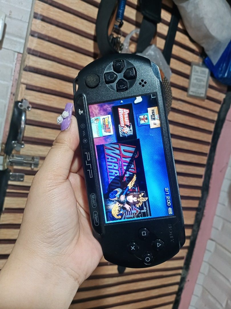 Psp Street Limited Edition Matte Black 🖤 16gb 45 Games Emulator Game ...