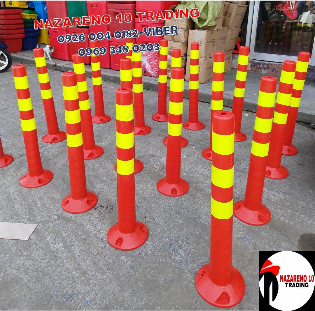 PVC BOLLARD WITH REFLECTOR, Commercial & Industrial, Industrial ...