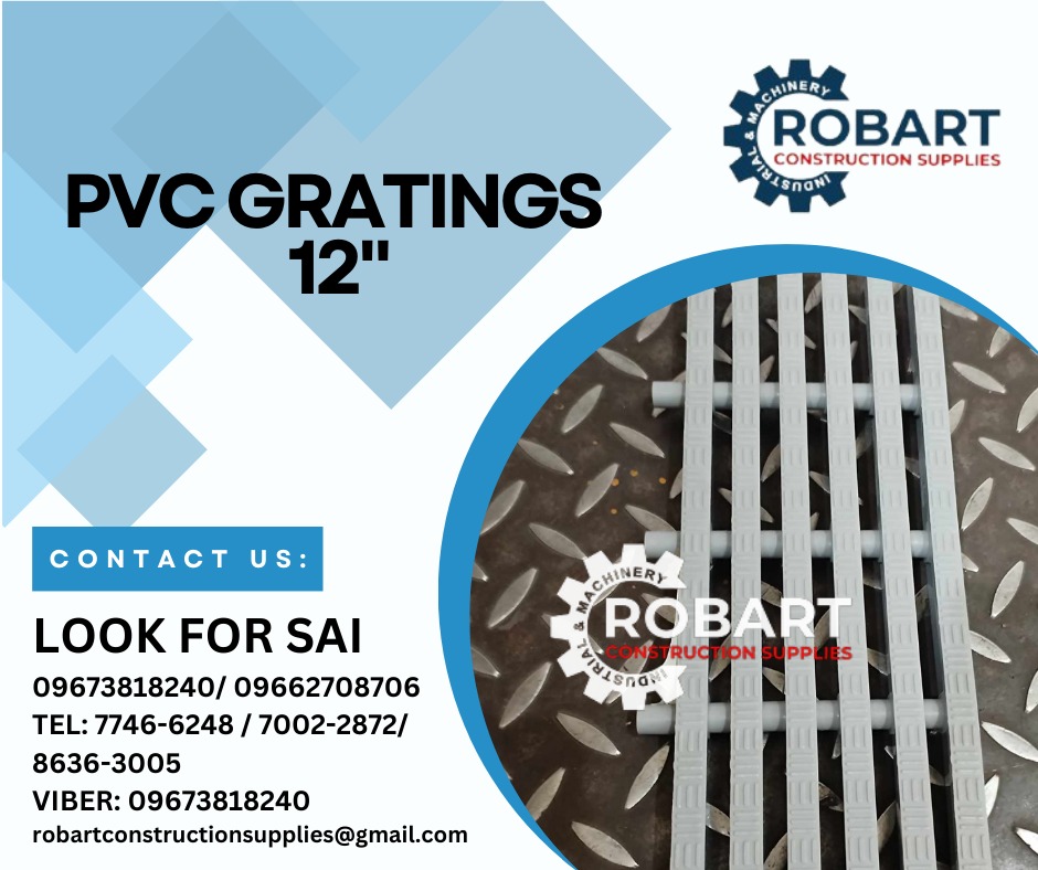 PVC Gratings 12", Commercial & Industrial, Construction Tools ...