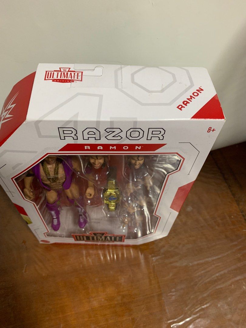[RARE!!] - WWE Mattel Ultimate Edition Razor Ramon Chase Figure Purple ...