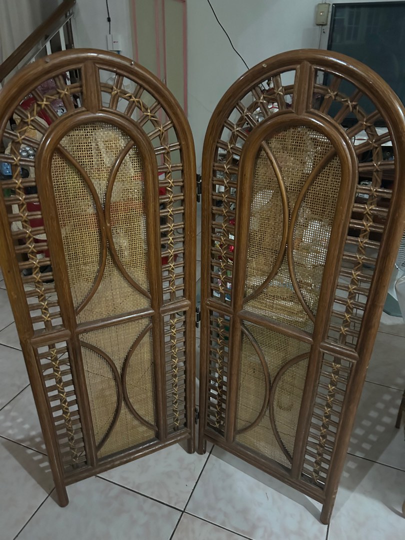 Rattan divider, Furniture & Home Living, Home Decor, Other Home Decor ...