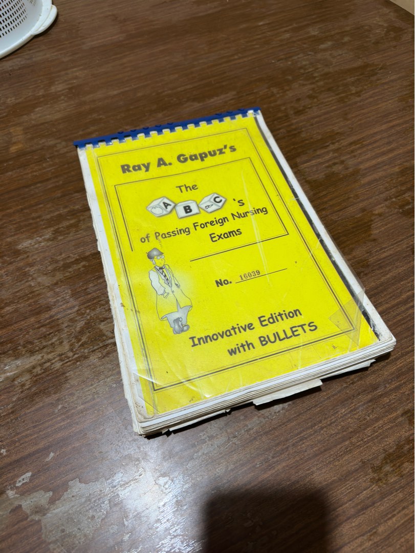 Ray Gapuz - The ABC of Passing Foreign Nursing Exams (4th Edition ...