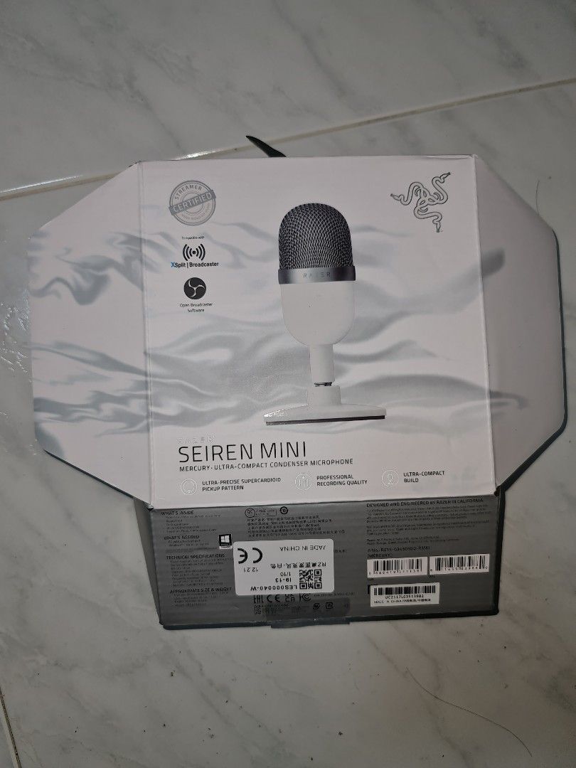 Razer Seiren Mini, Audio, Microphones on Carousell