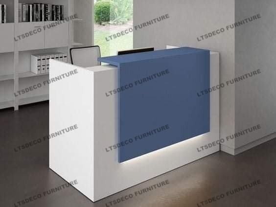 RECEPTION TABLE WITH COUNTER TOP / OFFICE PARTITIONS, Furniture & Home ...