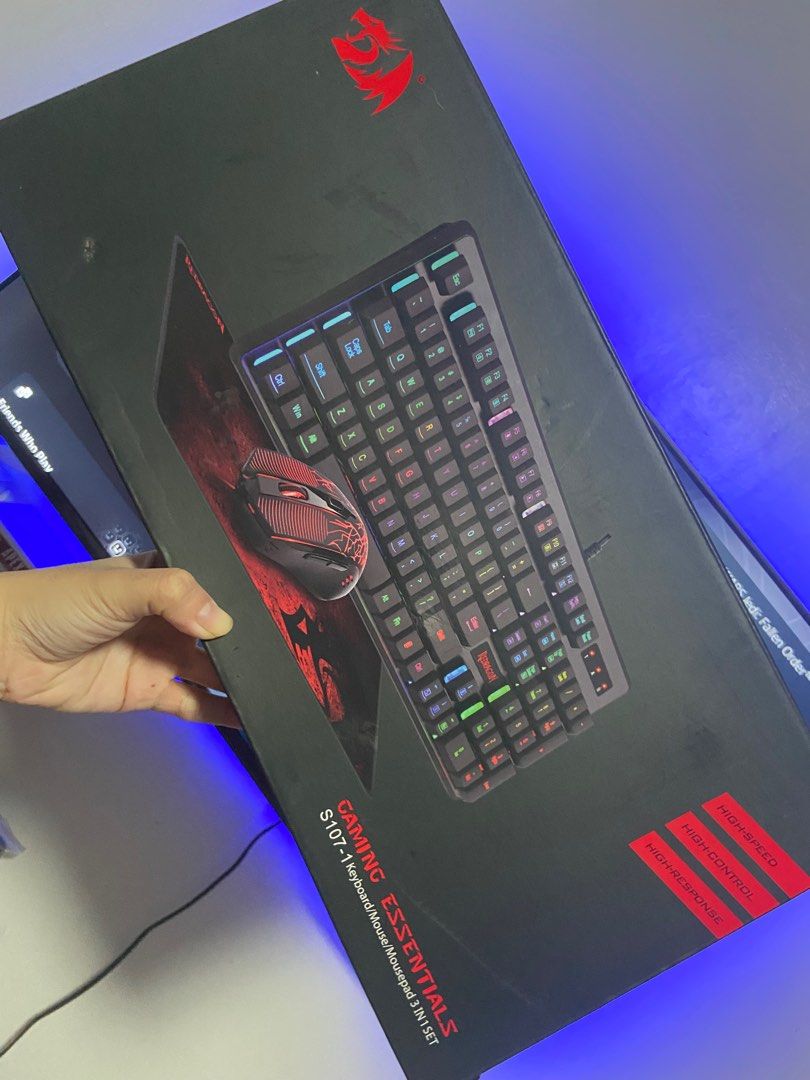 Red Dragon Gaming Essential S107 3in1, Computers & Tech, Parts ...