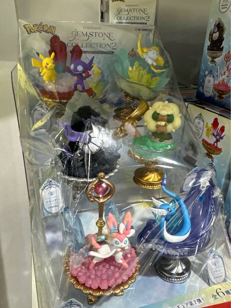 REMENT Pokémon gemstone collection 2 series - Syvleon & Elfuun on Carousell