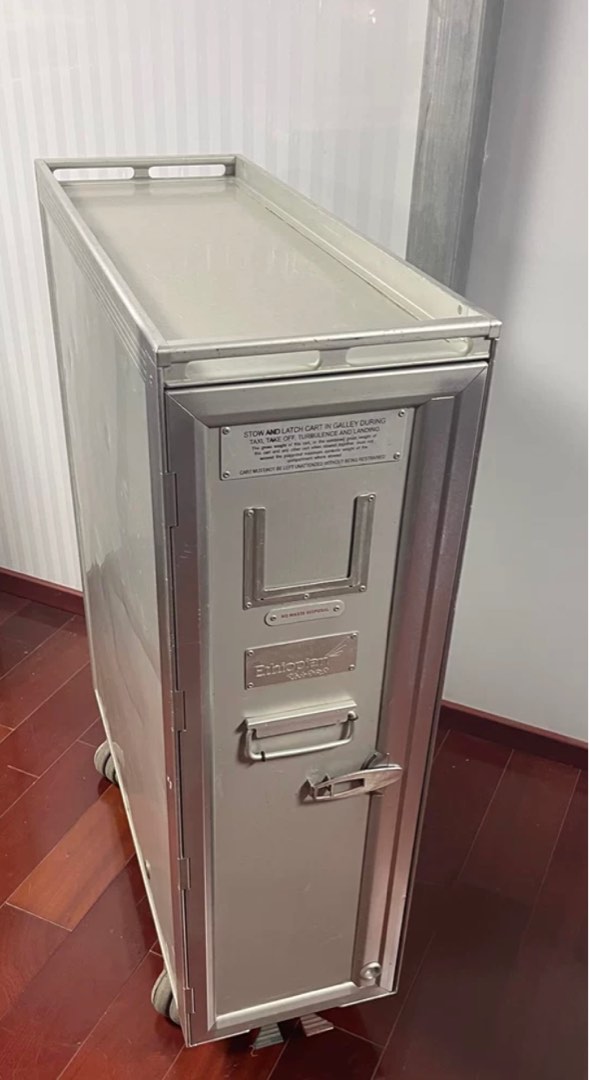 retired airplane trolley, Furniture & Home Living, Furniture, Shelves ...