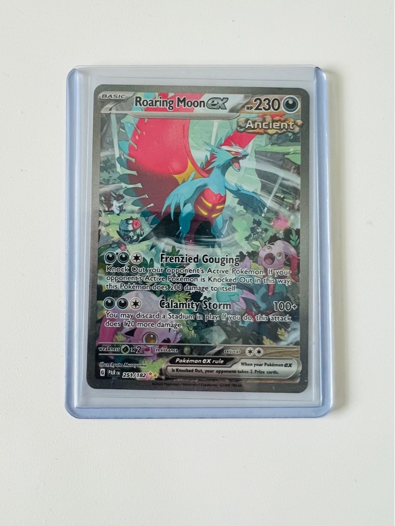 Roaring Moon EX SAR - Paradox Rift 251/182 (Rare), Hobbies & Toys, Toys ...
