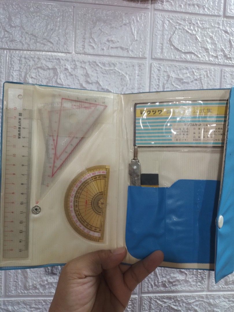 Rulers set & drawing compass, Hobbies & Toys, Stationary & Craft ...