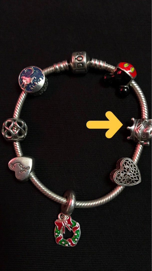 RUSH‼️ Negotiable PANDORA CHARM : Precious Princess Charm (#791960 ...