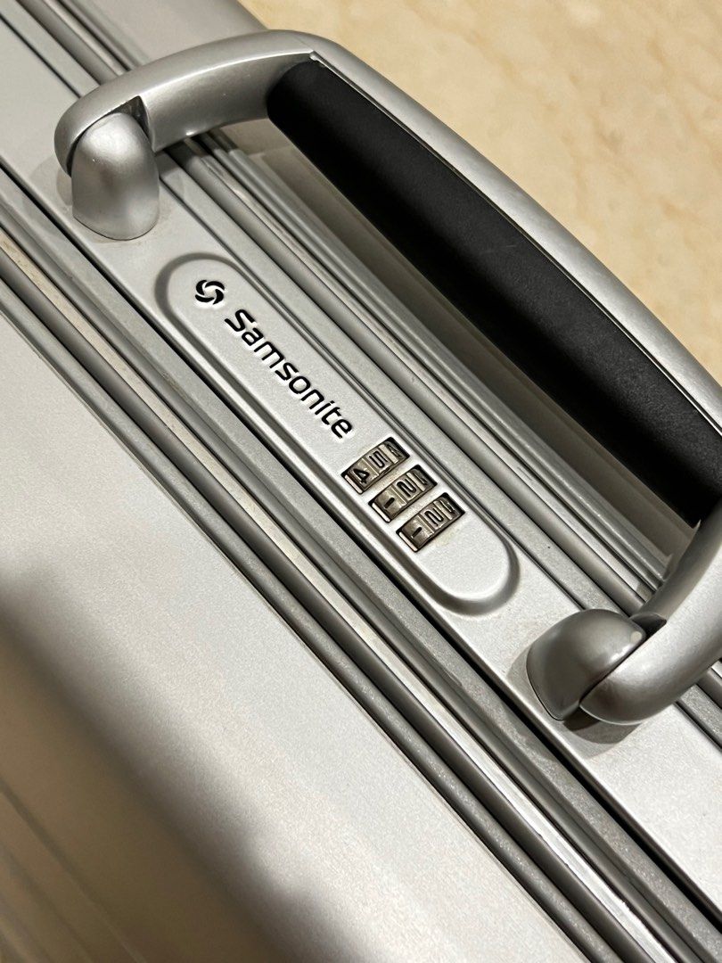 Samsonite Aluminum Cabin suitcase and attache case, Hobbies & Toys ...