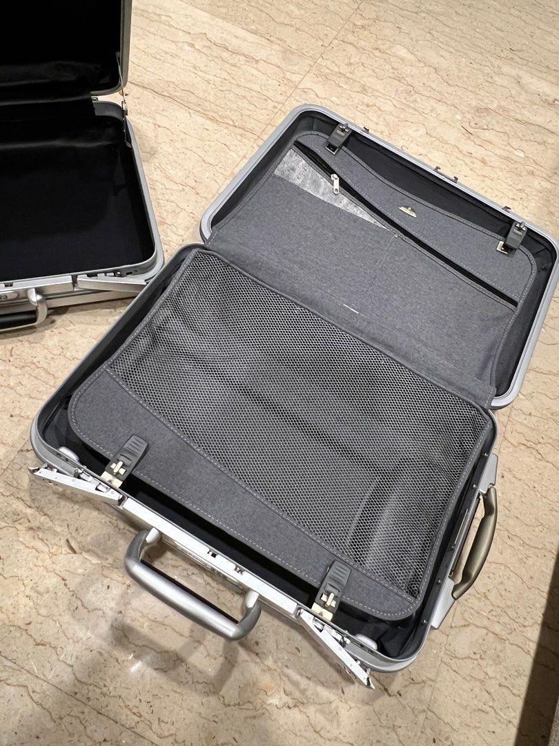 Samsonite Aluminum Cabin suitcase and attache case, Hobbies & Toys ...