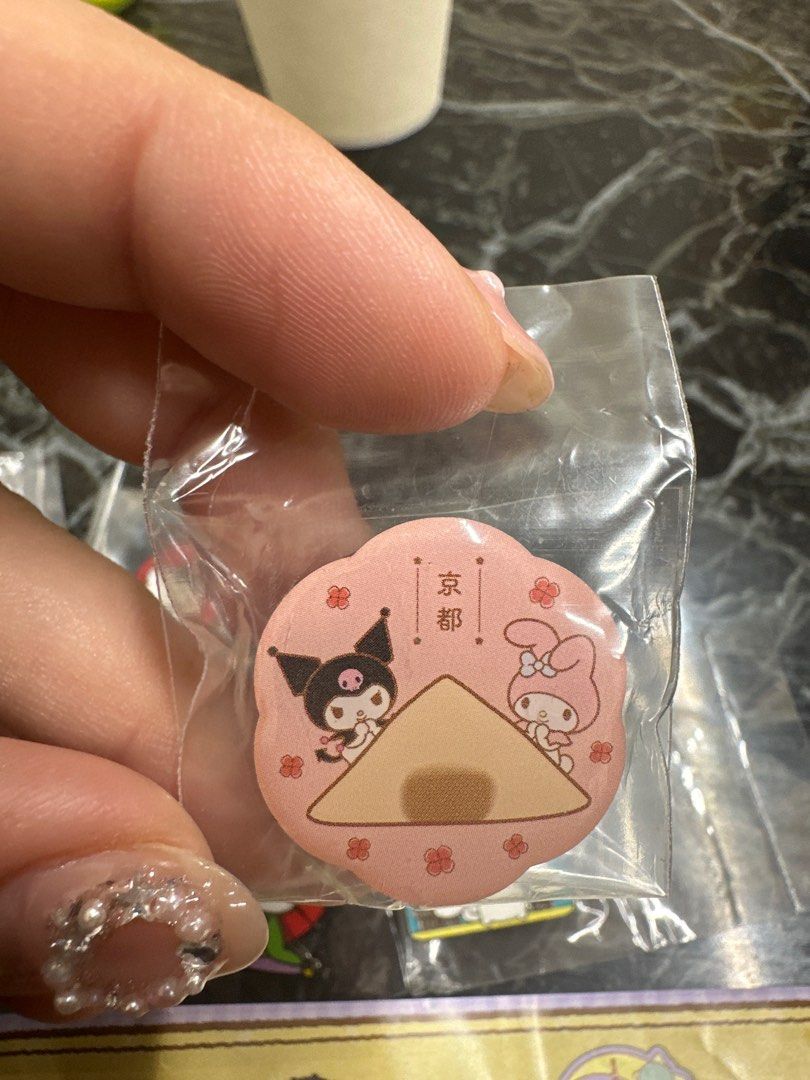 GACHA Sanrio Pins from Kyoto Japan, Hobbies & Toys, Memorabilia ...