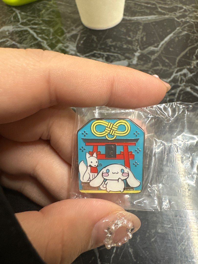 GACHA Sanrio Pins from Kyoto Japan, Hobbies & Toys, Memorabilia ...