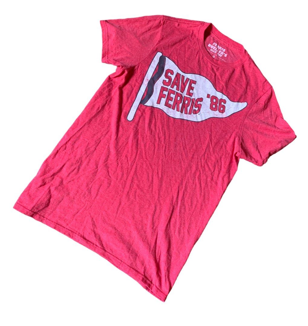SAVE FERRIS '86 Movie, Men's Fashion, Tops & Sets, Tshirts & Polo ...