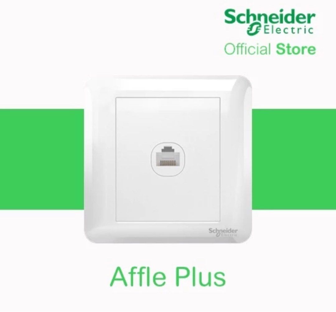 Schneider single data cat 6, TV & Home Appliances, Electrical, Adaptors ...