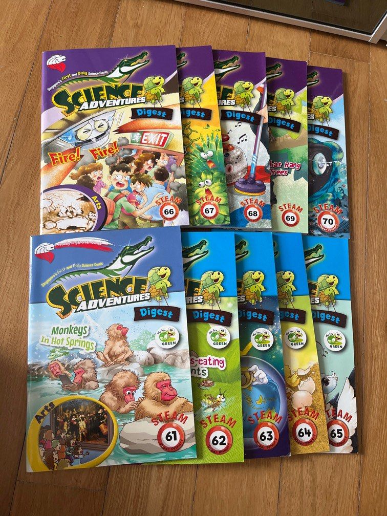 Science Adventures Digest (book 61-70), Hobbies & Toys, Books ...