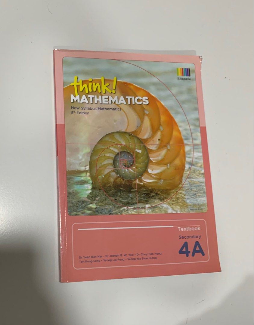 Secondary 4 Mathematics textbook, Hobbies & Toys, Books & Magazines ...