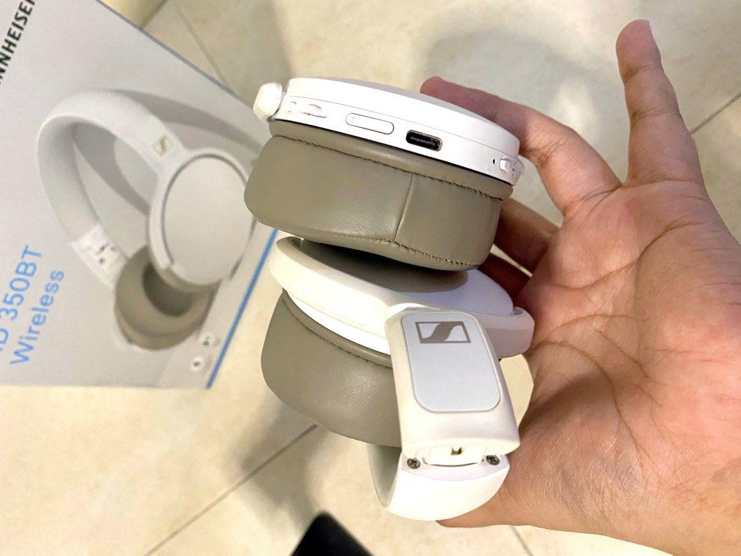 Sennheiser HD 350BT White Headphones, Audio, Headphones & Headsets on ...
