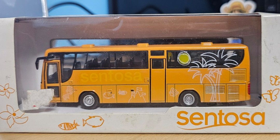Sentosa Island Singapore Bus Model toy Volvo B7R, Hobbies & Toys, Toys ...