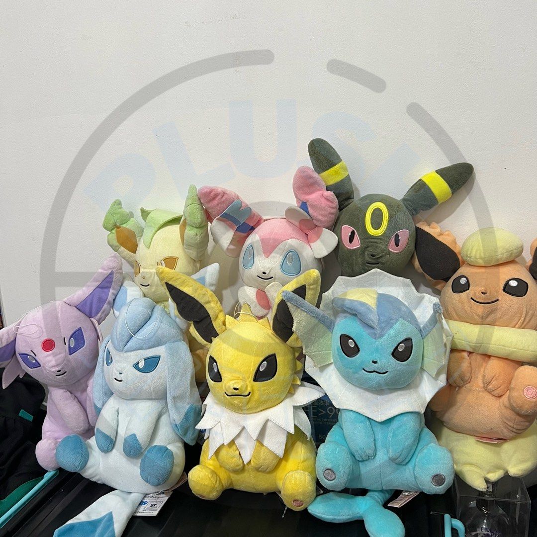 SET Eeveelution Relaxed Line Pokemon, Hobbies & Toys, Toys & Games on ...