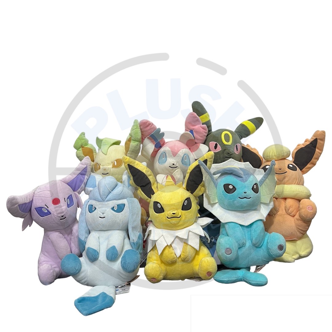 SET Eeveelution Relaxed Line Pokemon, Hobbies & Toys, Toys & Games on ...