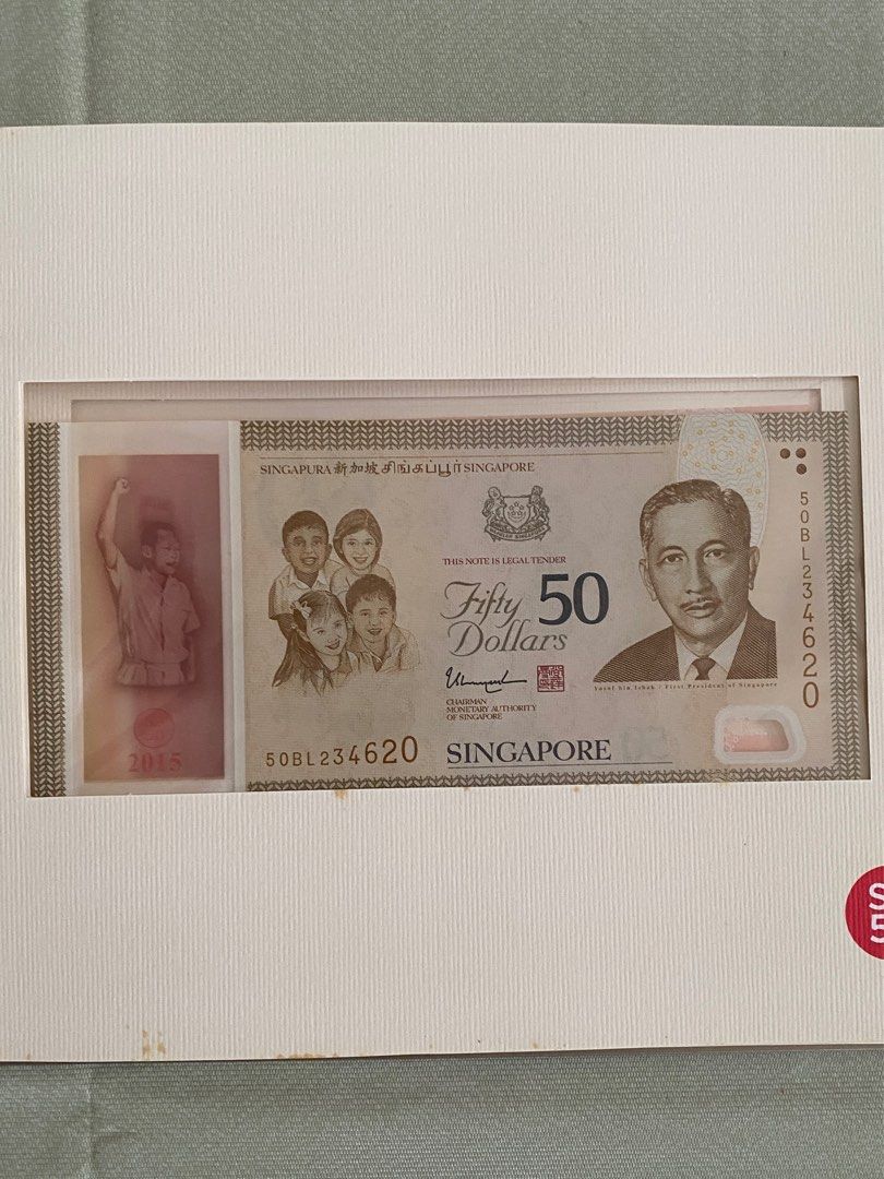 SG50 Commemorative Notes (Full set), Hobbies & Toys, Memorabilia ...