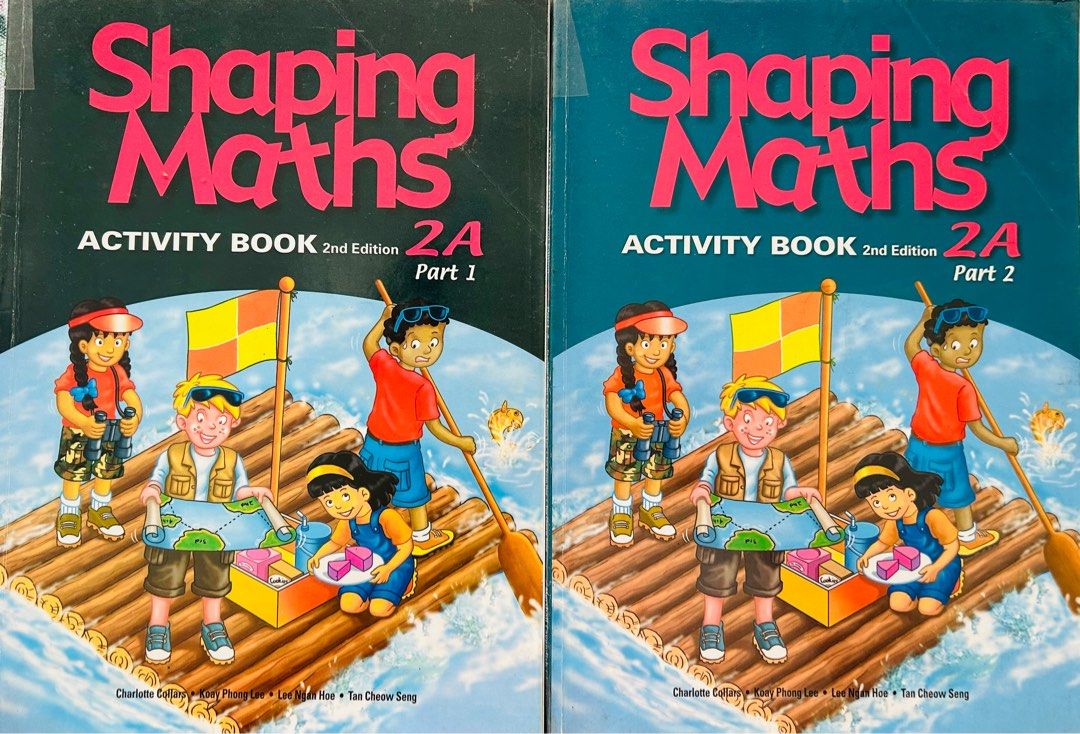 Shaping Maths 2A Activity book part 1 & part 2 (2 books) 2E, Hobbies ...