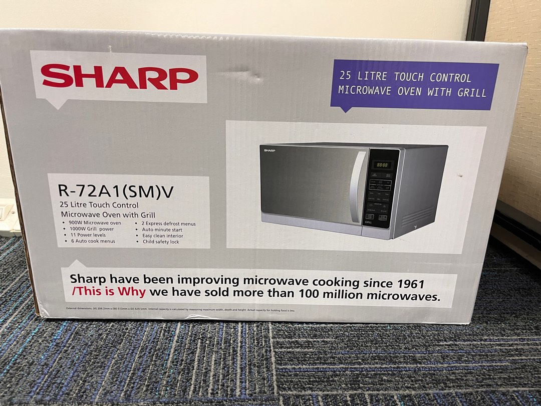 Sharp Microwave Oven 25l, TV & Home Appliances, Kitchen Appliances ...