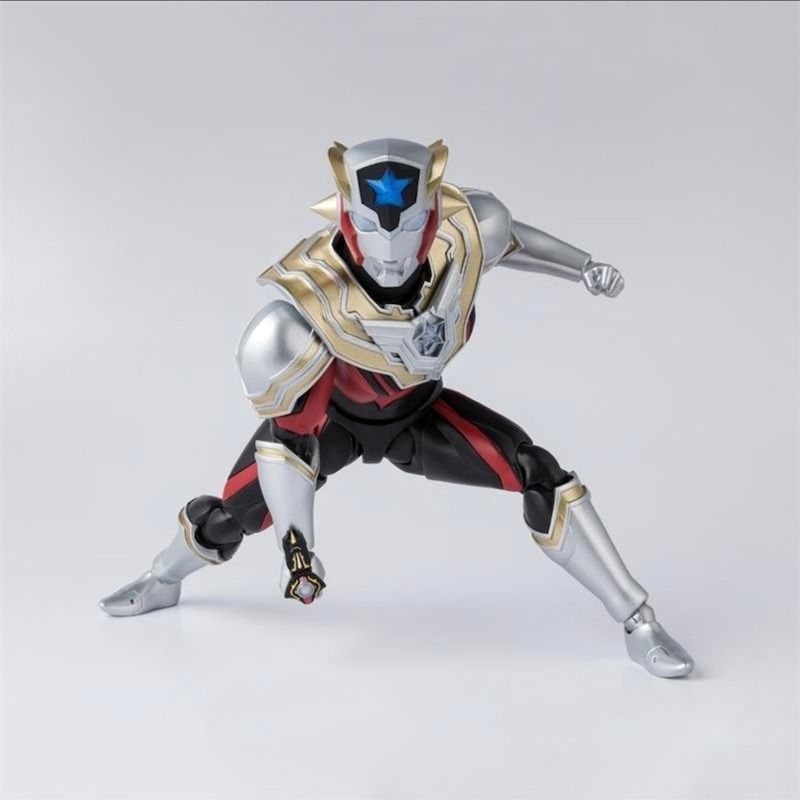 Shf Ultraman Titus Muscle Man Action Figures 15cm Pvc Model Collection ...
