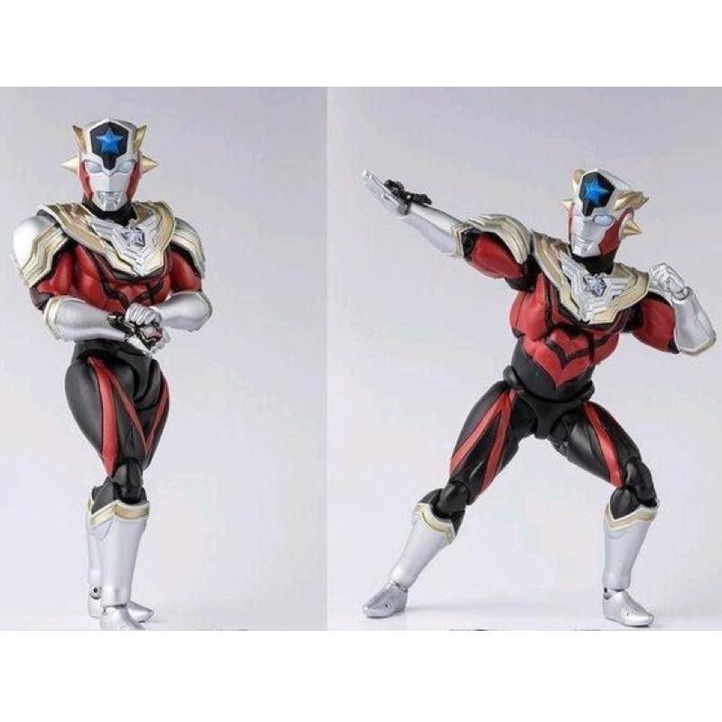 Shf Ultraman Titus Muscle Man Action Figures 15cm Pvc Model Collection ...