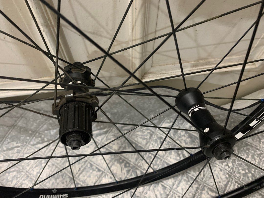 Shimano R510 alu wheelsets 700C rim brake speed 10s, Sports Equipment ...