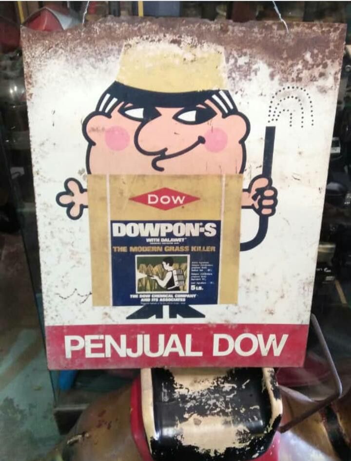 Signage Besi Vintage, Hobbies & Toys, Collectibles & Memorabilia ...