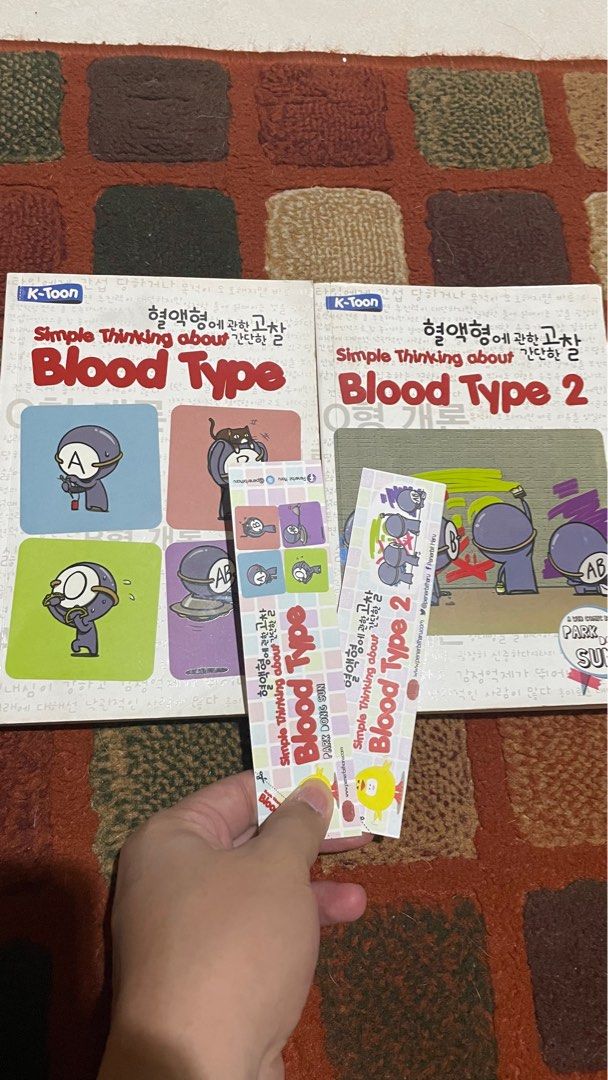 Simple Thinking about Blood Type 1-2, Buku & Alat Tulis, Komik dan ...