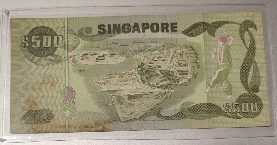 Singapore bird series $500 note, Hobbies & Toys, Memorabilia ...