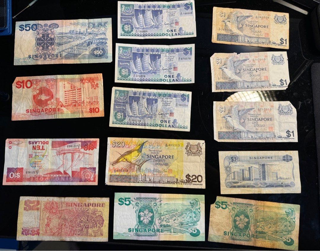 Singapore Old Notes, Hobbies & Toys, Memorabilia & Collectibles ...